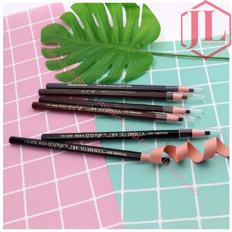 coloured soft Eyebrow Pencil Pen Waterproof Long Lasting roll paper ...
