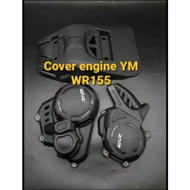 MESIN Engine cover wr 155 engine cover plus magnetic cover and clutch ...