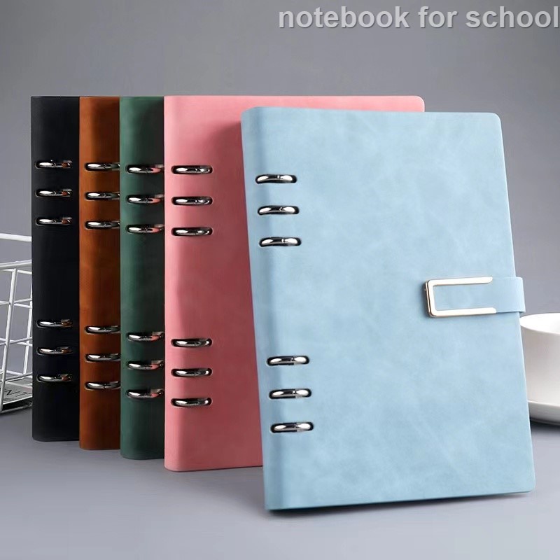 NFS A5/B5 loose-leaf notebook removable notepad with side buckle ...