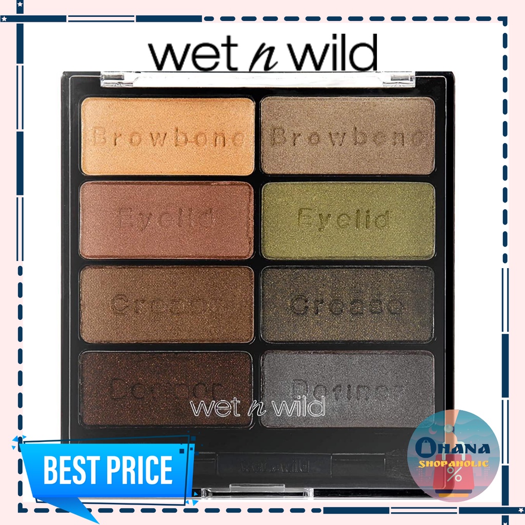 Wet n Wild Color Icon Eyeshadow Collection Comfort Zone 8 Color Palette ...