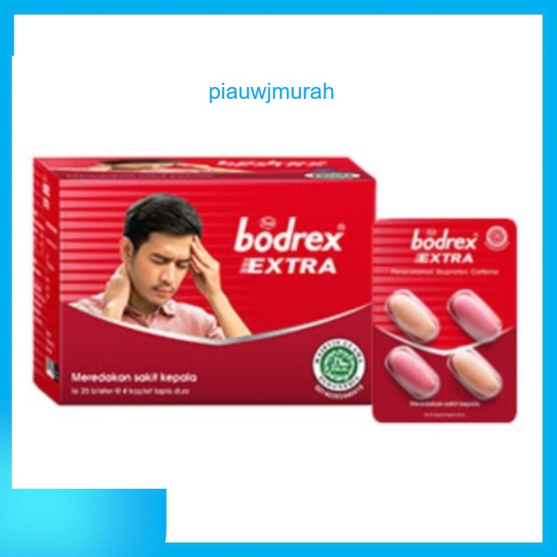 Pak Bodrex EXTRA 1 Box | Shopee Philippines