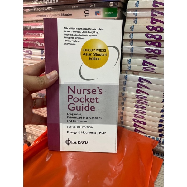 Nurses pocket guide/NANDA 16th edition pre order | Shopee Philippines