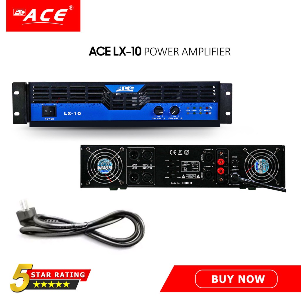 ACE LX-20/LX10/CA5/CA7 Power Amplifier (ACE ONLY FREE 16GB FLASH DRIVE ...