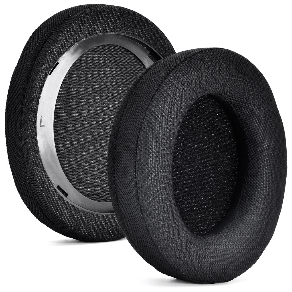 Replacement Fabric Mesh Memory Foam Earpads Cushion For Philips SHP9500 ...