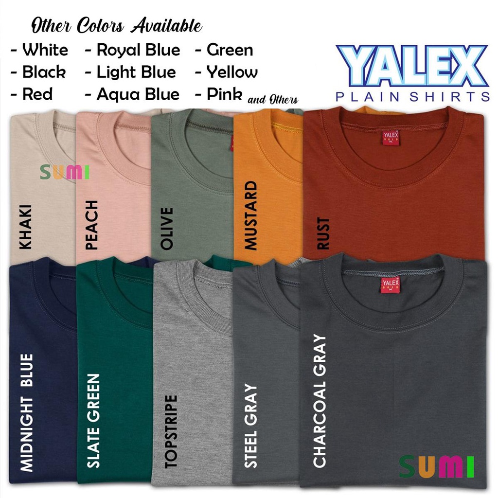 Yalex Plain shirt-Coffee color roundkneck | Shopee Philippines