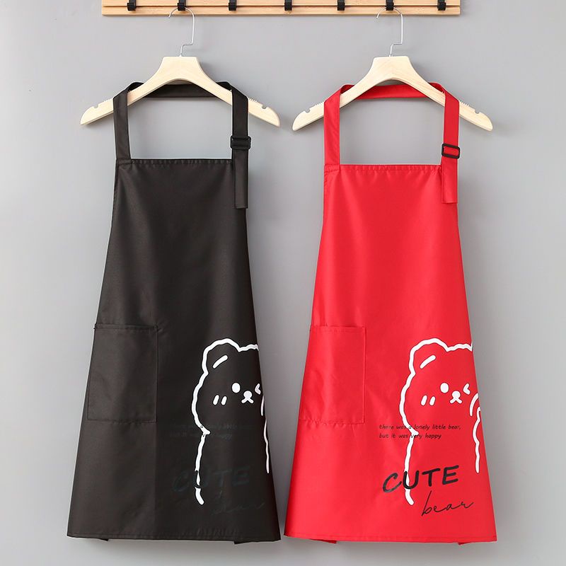 Cartoon Personalized Apron Portable Sleeveless Summer Thin Section ...