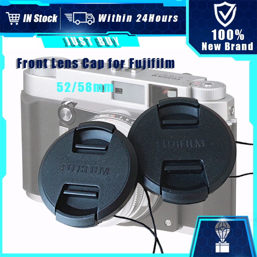 Fujifilm Lens Cover for XA1 XA2 XA3 XA5 XA20 XT10 15-45mm 52mm with cord front filter thread Cap ...