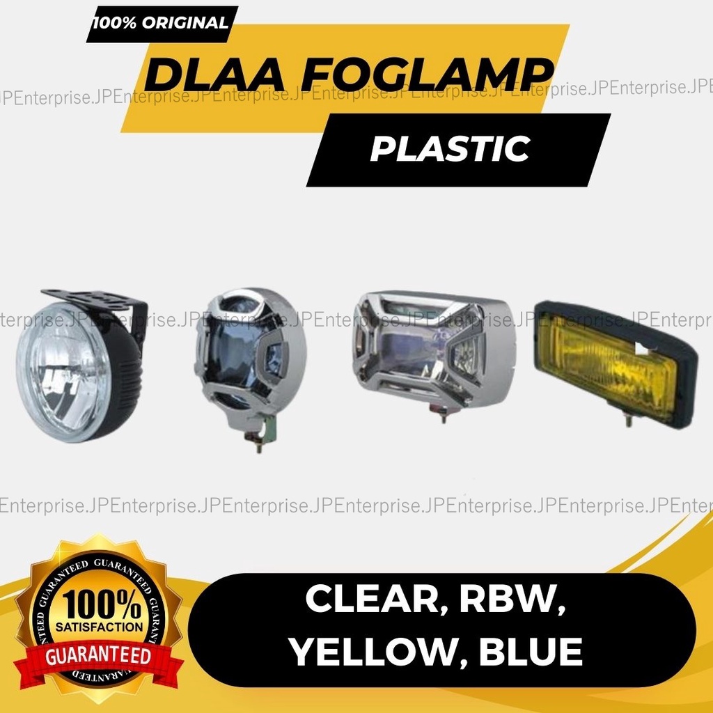 DLAA High Power Halogen Lamp Universal Foglight Foglamp Plastic ...
