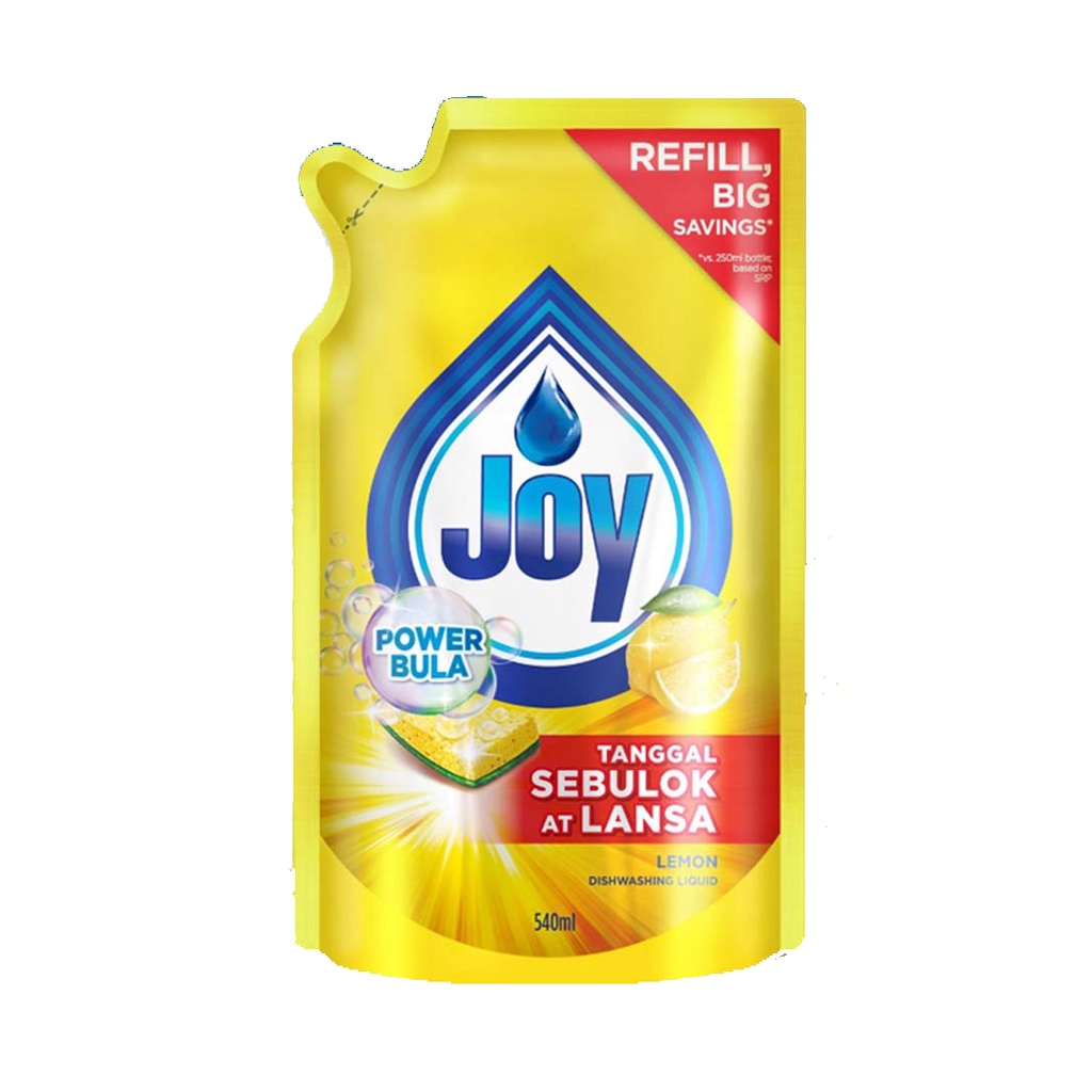 Joy Dishwashing Liquid Lemon 540ml | Shopee Philippines