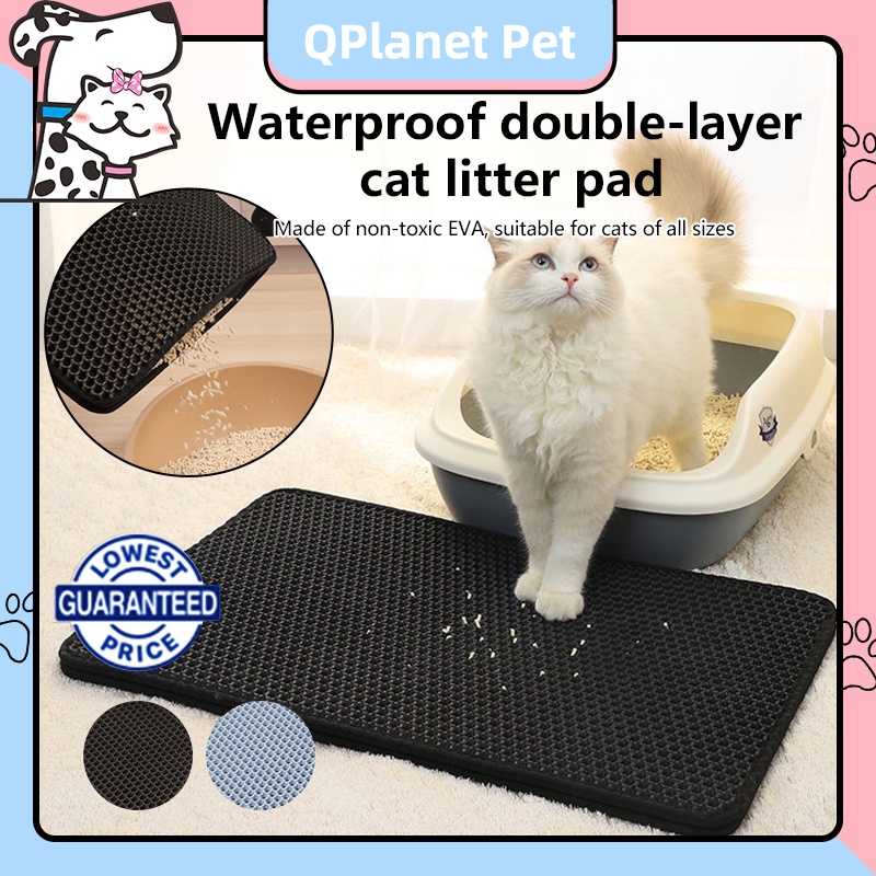 Fresh Step Cat Litter EVA Double Layer Non-Slip Cat Litter Box Mat ...