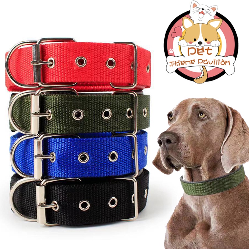 Pet Collars Adjustable Pet Neck Strap Dogs Nylon Pet Collars Dog Collar ...