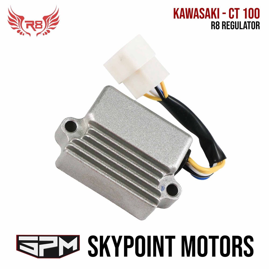 R8 REGULATOR FOR KAWASAKI CT 100 - MADE IN THAILAND (9855-116) | Shopee ...