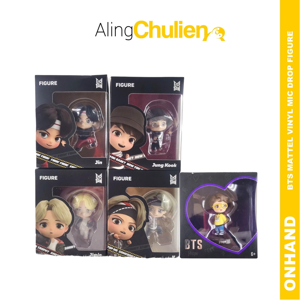 BTS MATTEL Mini Vinyl Figures Official Goods MD Mic Drop Tinytan | Shopee Philippines