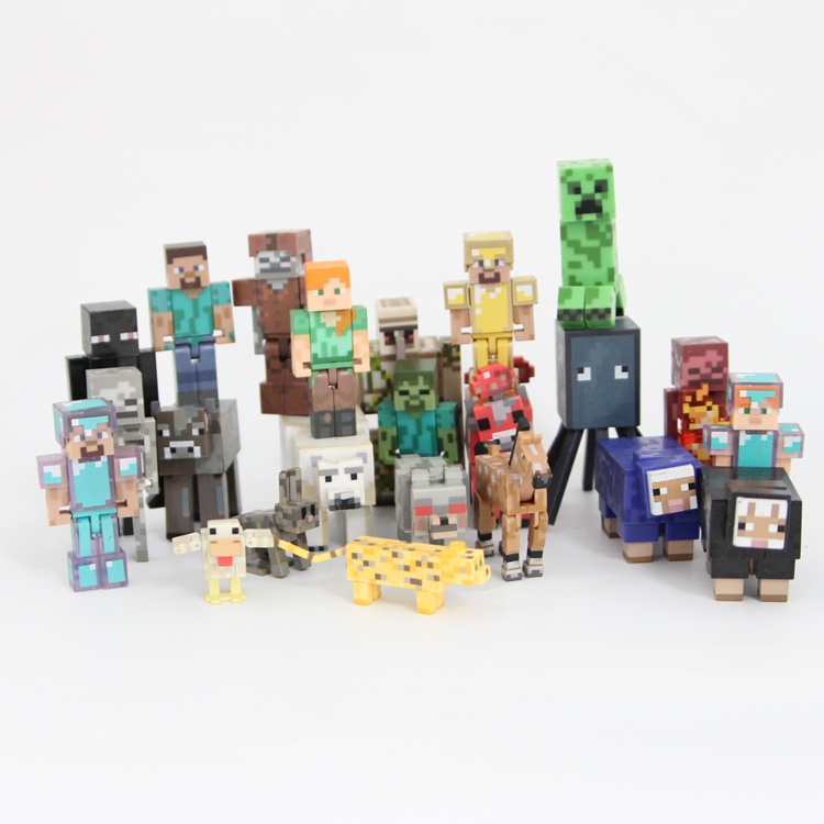 Ready Stock Building Block Doll Creeper Toy Figure | Shopee Philippines