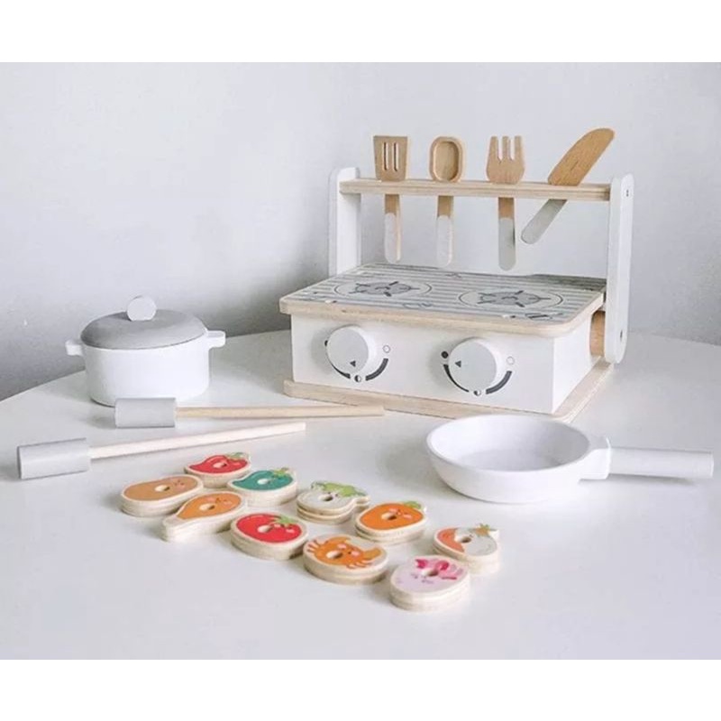 NEW‼️2-in-1 Wooden Kitchen Set | Shopee Philippines