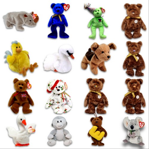 Original TY BB31 Beanie Babies Plush Stuffed Toy Collection | Shopee ...