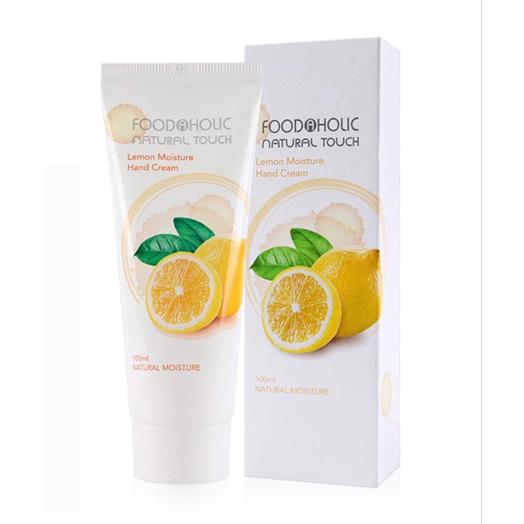 Foodaholic Hand Cream Natural Touch 100ml Hand and Body Lotion (Lemon ...