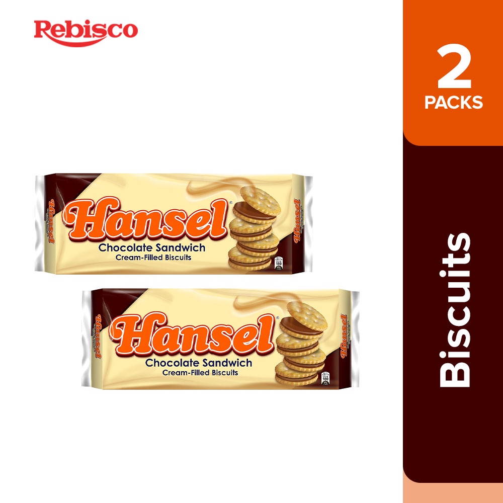 Hansel Choco Sandwich 31g (Set of 2) | Shopee Philippines