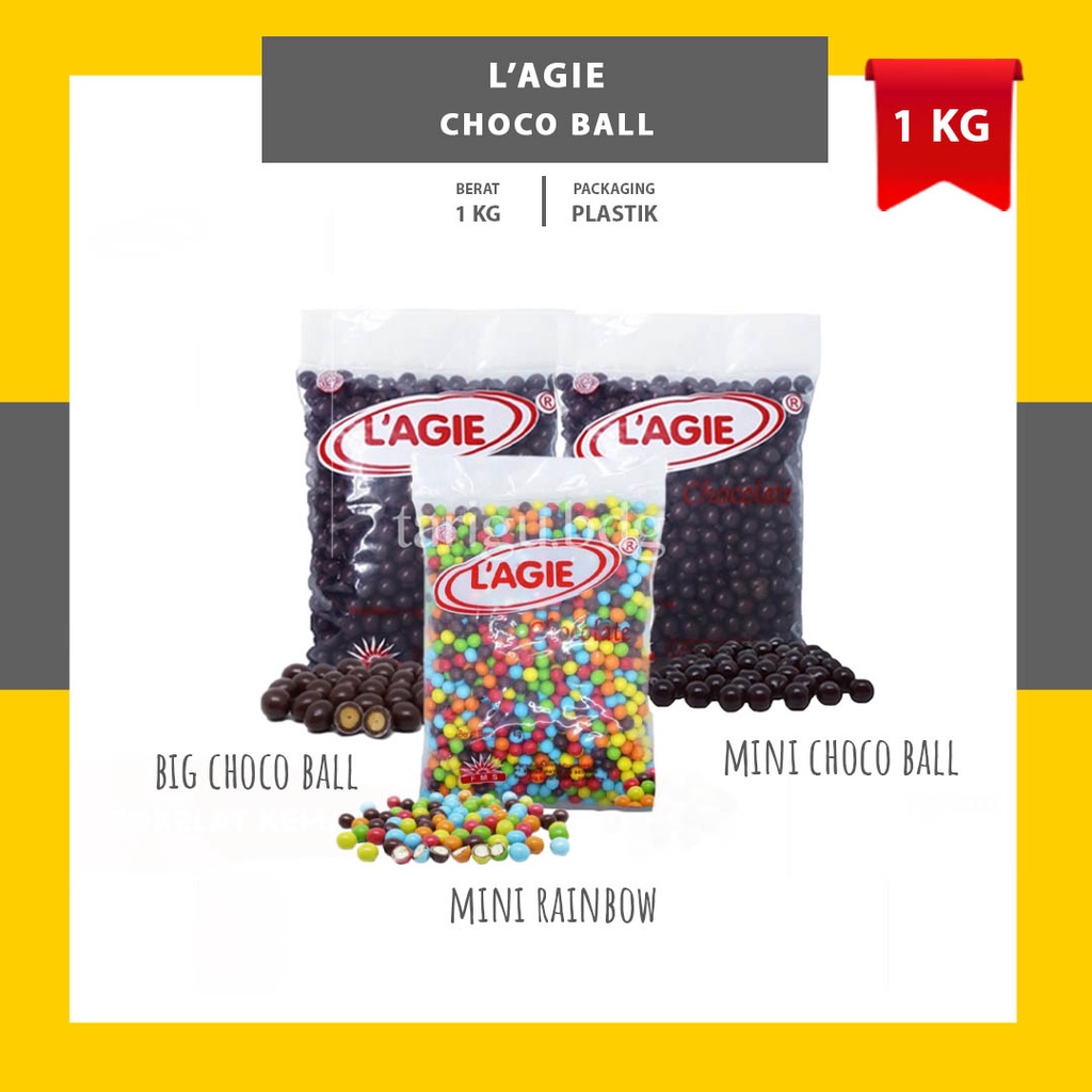1KG CHOCOLATE BALL LAGIE - DONUT TOPPING DONUT TOPPING - CHOCOLATE ...
