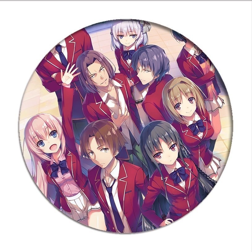 Classroom of the Elite Cosplay Badges Horikita Suzune Brooch Icon ...