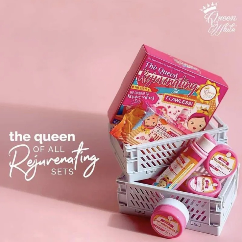 𝗤𝘂𝗲𝗲𝗻 𝗪𝗵𝗶𝘁𝗲 𝗥𝗲𝗷𝘂𝘃 𝗦𝗲𝘁 | Shopee Philippines