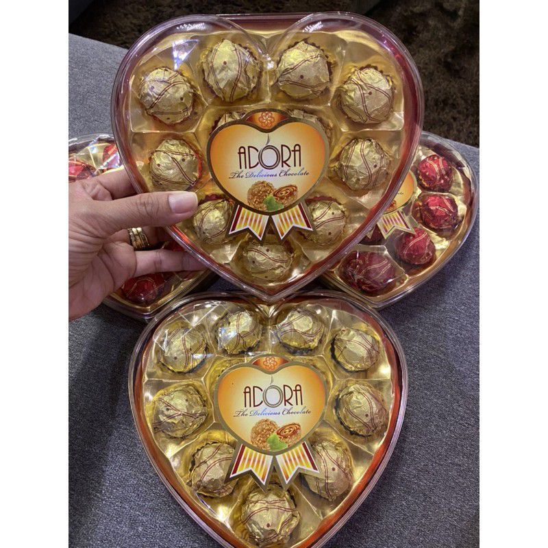 Adora Chocolate in Heart Packaging | Shopee Philippines