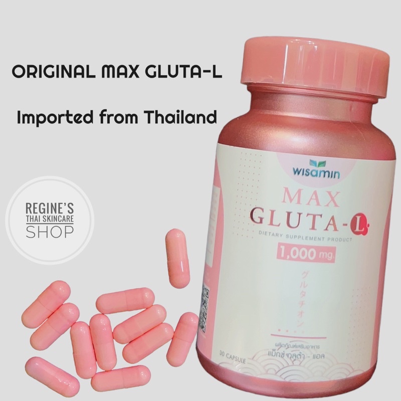AUTHENTIC MAX GLUTA CAPSULES( 30caps) | Shopee Philippines
