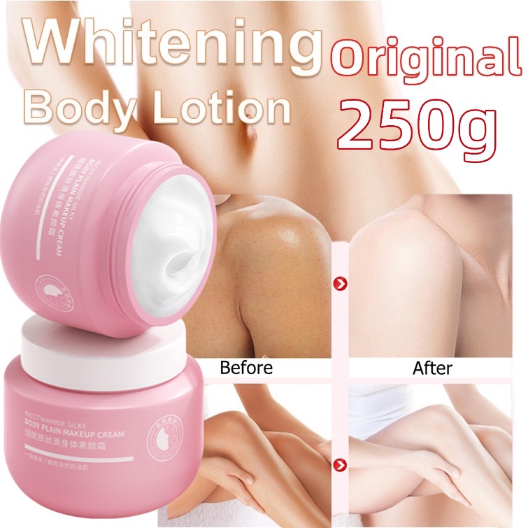250g Niacinamide Body Cream Rapid Skin Bleaching Cream Lotion Instant Whitening Skin For Face ...