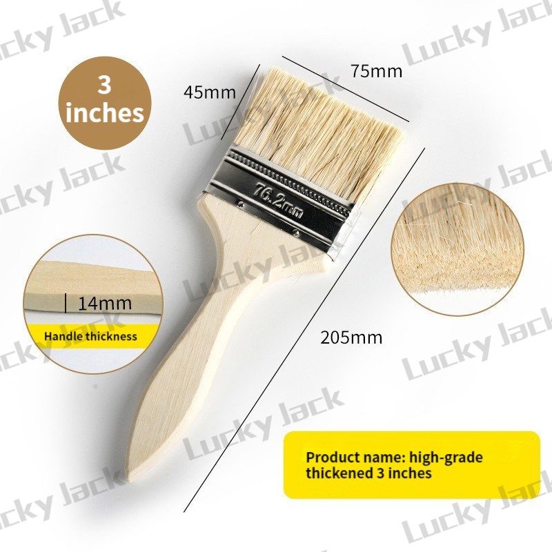 Maxten Utility Paint Brush Sizes:(4"/3"/2 "/1 ") | Shopee Philippines