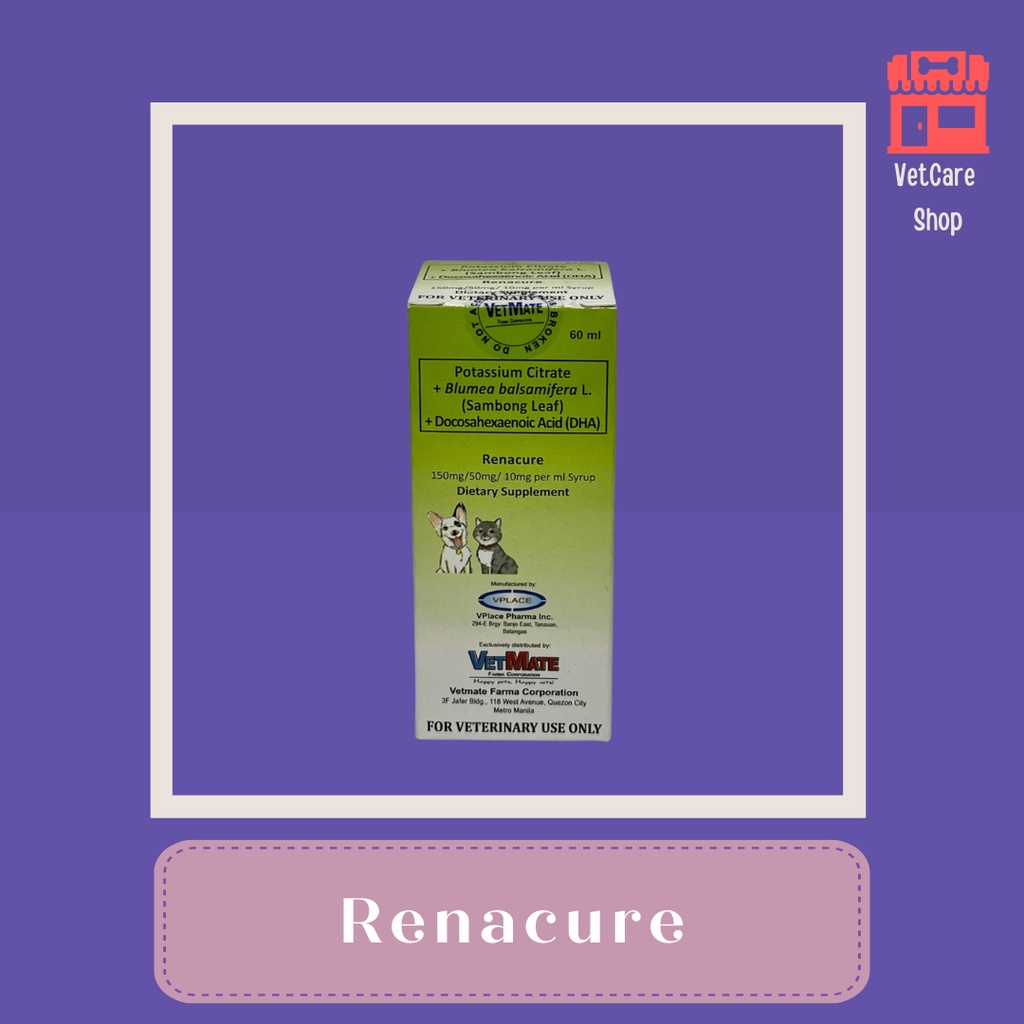 Papi Renacure Syrup Kidney Supplement | Shopee Philippines