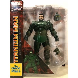 DIAMOND Marvel Select Titanium Man Large Heavy Figure with Alternate ...