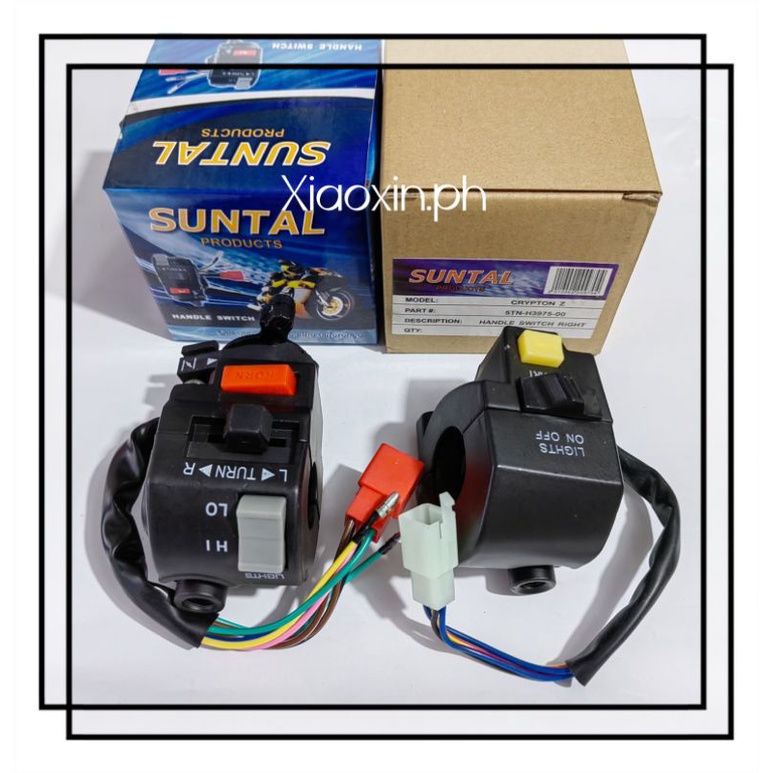 SUNTAL HANDLE SWITCH FOR CRYPTON Z: LEFT AND RIGHT (PER PC.) | Shopee ...