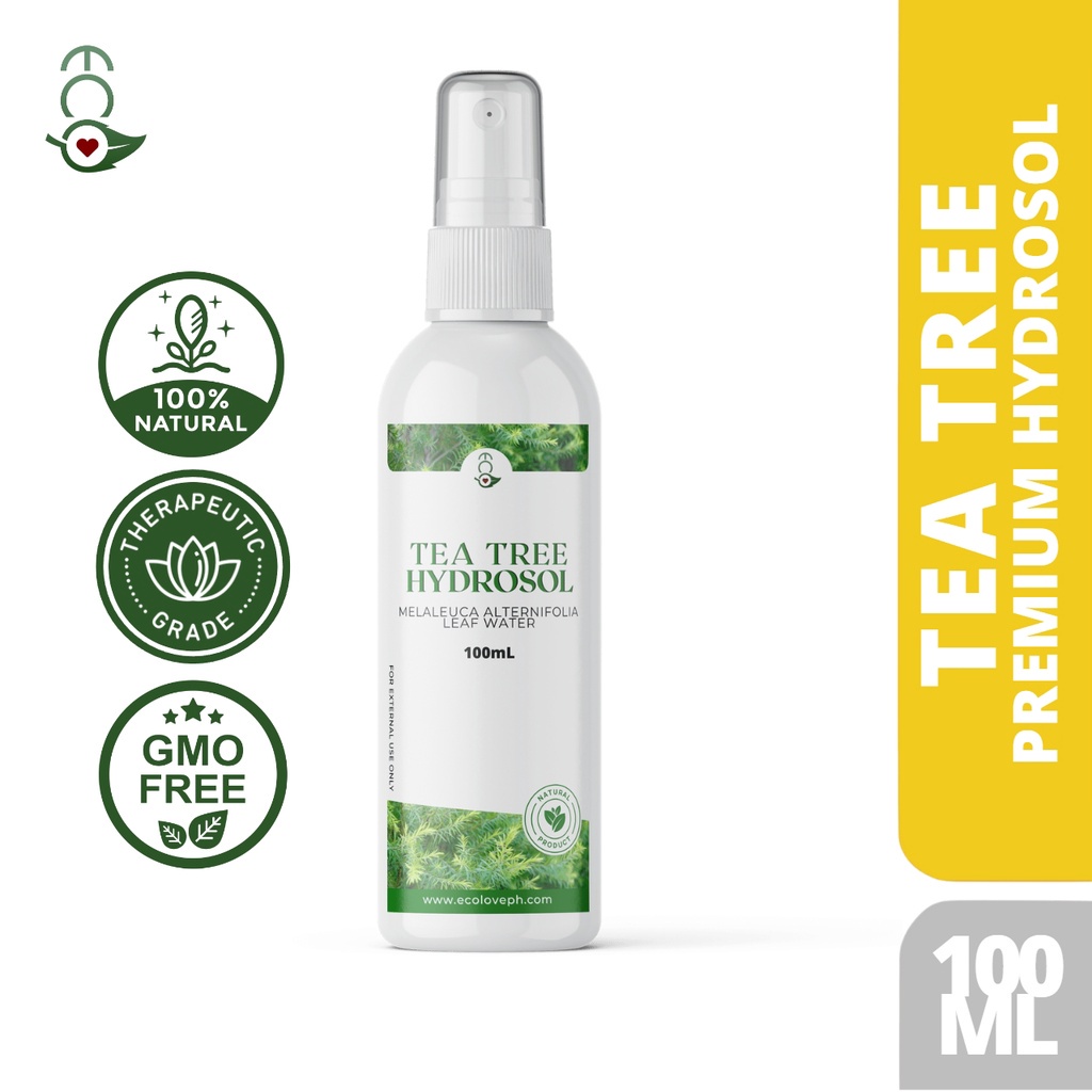 Eco Premium TEA TREE HYDROSOL Face Mist Calming Spray Toner ...
