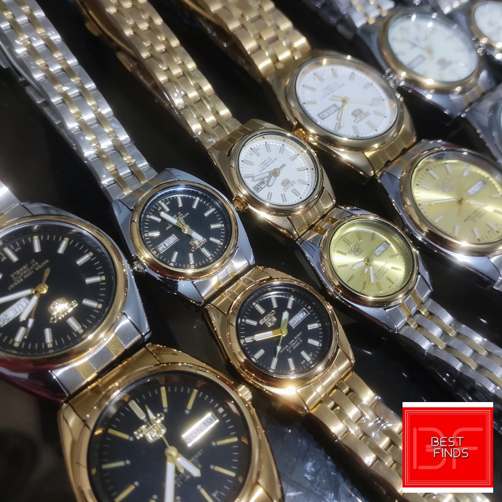 SEIKO AUTOMATIC MOVEMENT WITH SEIKO BOX SINGLE AND COUPLE WATCH ...