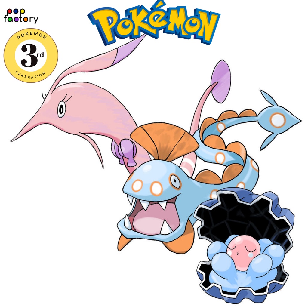 Clamperl & Huntail or Gorebyss Pokemon Cards TCG (3rd Gen Pokemon ...