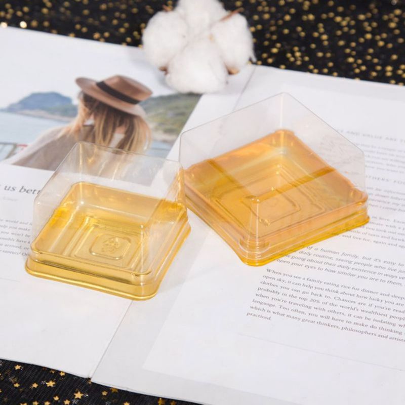 50pcs Mica Tray Lid Mooncake Pudding 125gr/mica Lid 9cm | Shopee ...