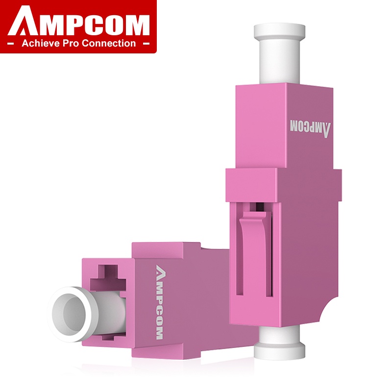 AMPCOM LC-LC SC-SC Fiber Optical Coupler Simplex OS1 OS2 OM1 OM2 OM3 ...