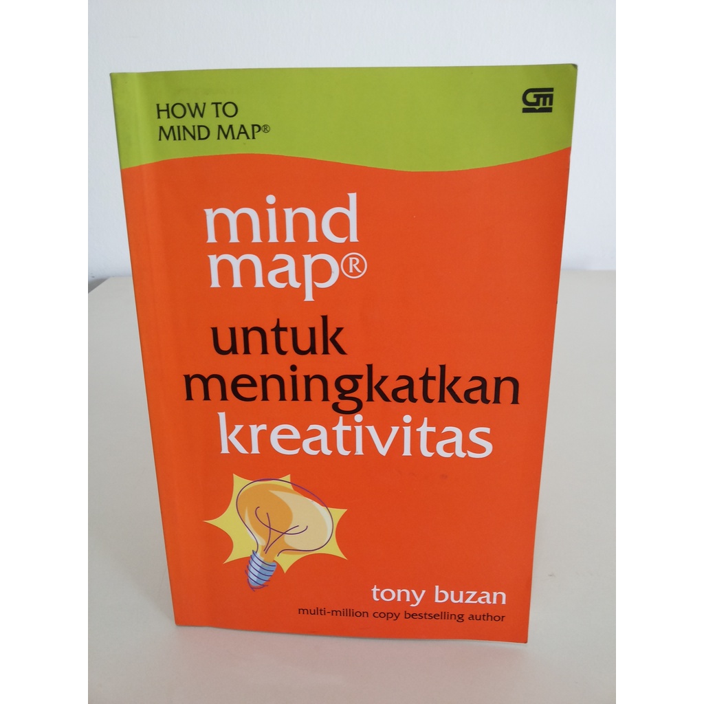Mind Map Book To Improve Creativity --- Tony Buzan | Shopee Philippines