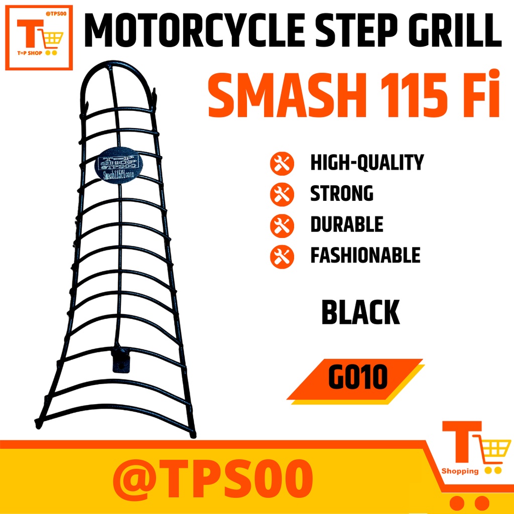 TPSHOP MOTORCYCLE STEP GRILL XRM CARB,WAVE 110R,SMASH,RAIDERJ 115 FI ...