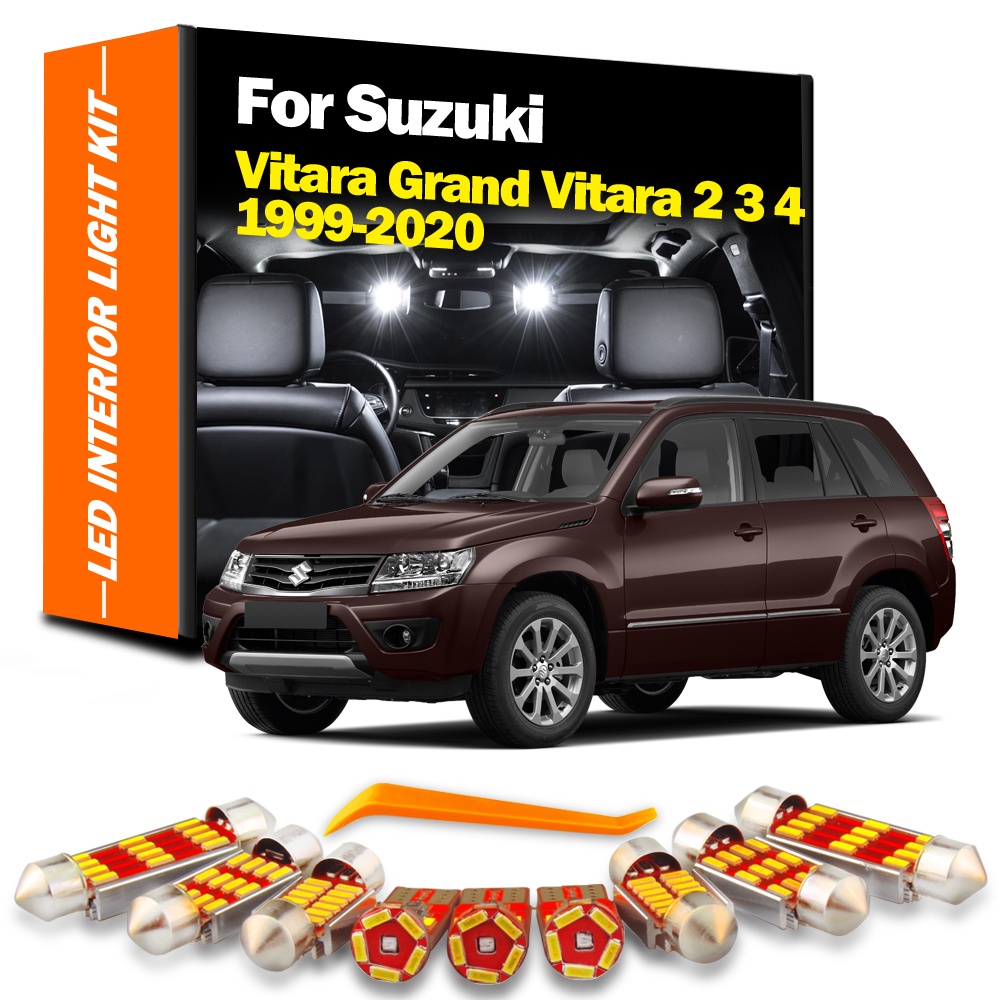 Interior LED For Suzuki Vitara Fit Grand Vitara 2 3 4 Canbus Vehicle ...