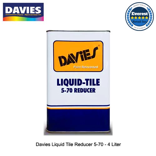 Davies Liquid Tile Topcoat 4 Liter – White - (Choose Between: Flat ...