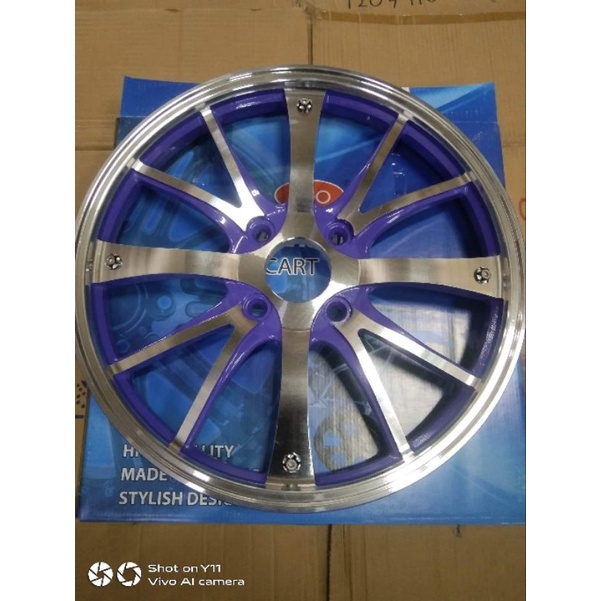 Sidewheel mags Takasago Crosshair Violet with hub and bearing | Shopee ...