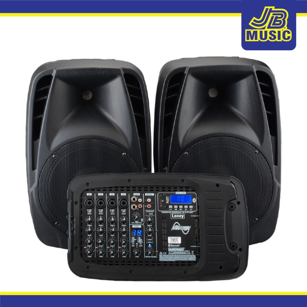 Laney - AH2500D Audiohub Series Portable Amplifier PA system - 2x500W ...