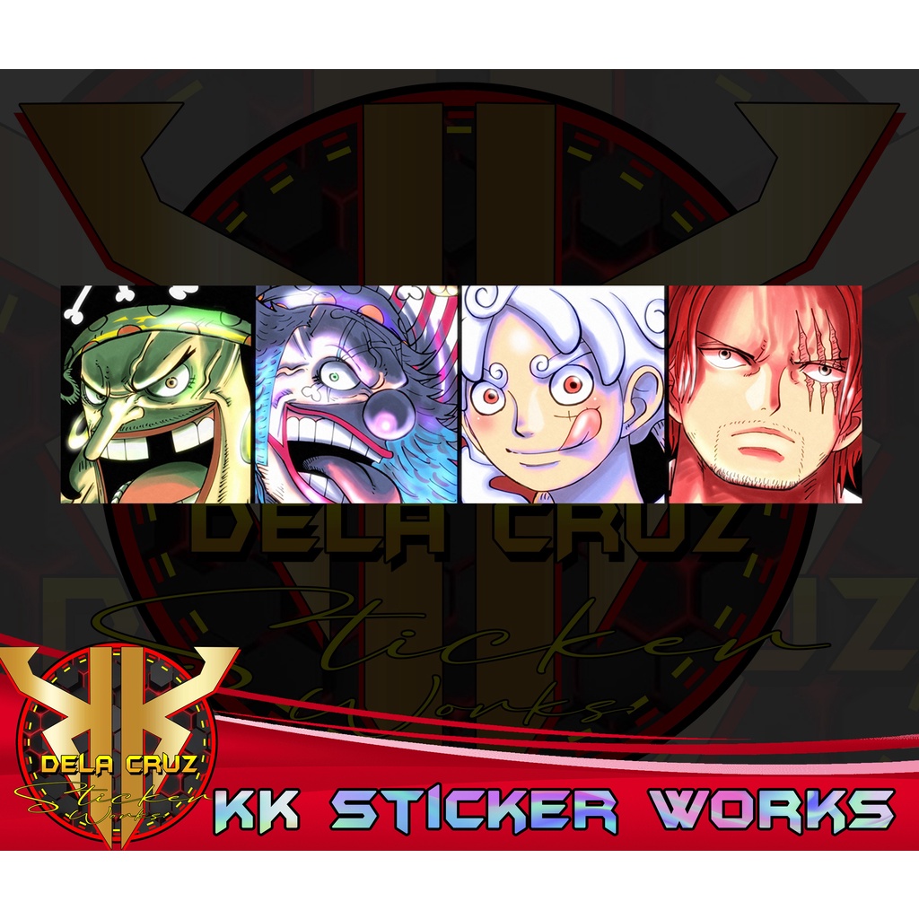 Shanks Sticker WaterProof Non-Faded Laminated High Quality Sticker No ...