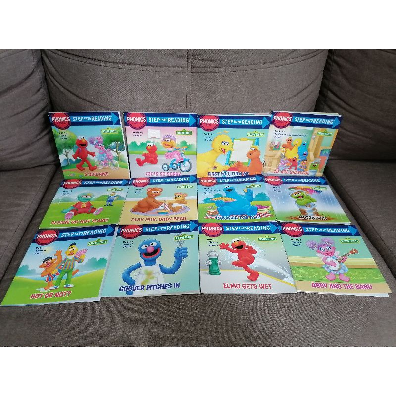 Phonics 12-book Set (Sesame Street) | Shopee Philippines