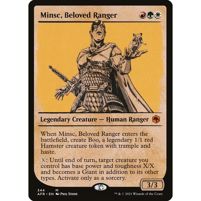 Minsc, Beloved Ranger - Adventures in the Forgotten Realms (AFR ...