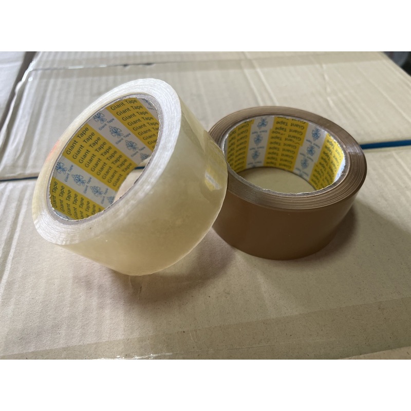 Giant Tape Clear Opaque 45 Yards And 100 Brand 72 Rolls Per Carton ...