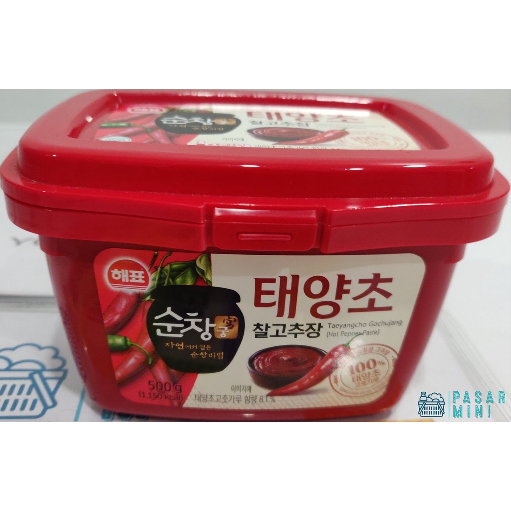 Sajo Taeyangcho Gochujang (Hot Pepper Paste) 500g | Shopee Philippines