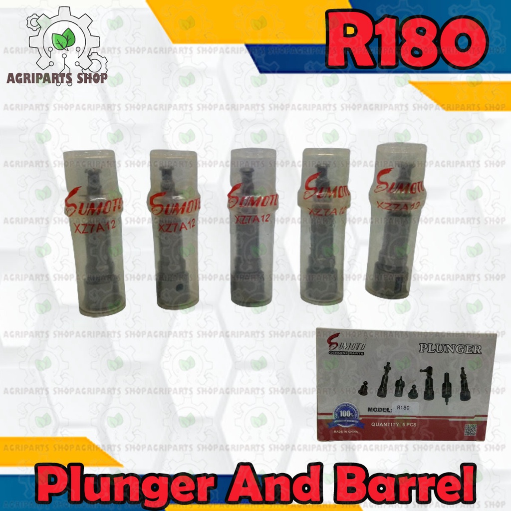 Plunger And Barrel R180 China Diesel Engine 5pcs Wholesale | Shopee ...