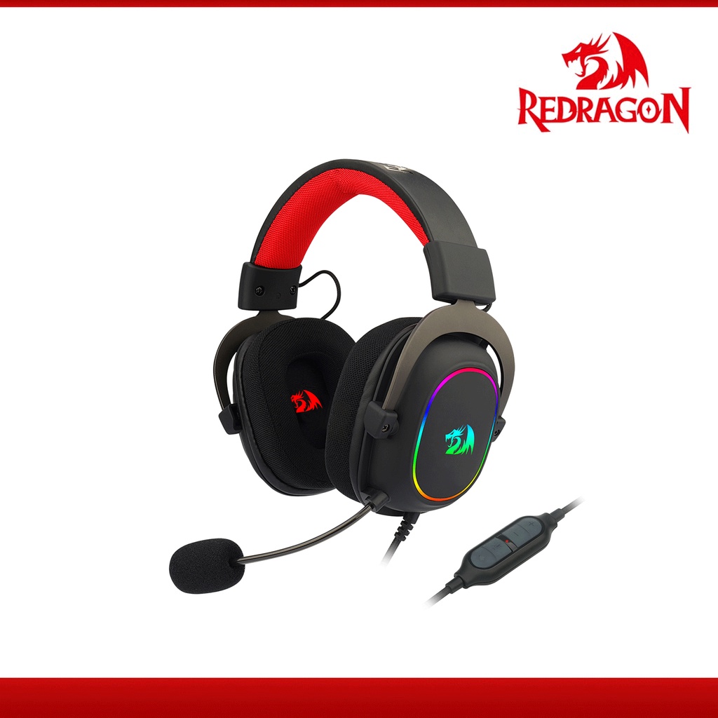 Redragon Zeus X Virtual 7.1 Surround Sound Gaming Headset (H510-RGB V3 ...